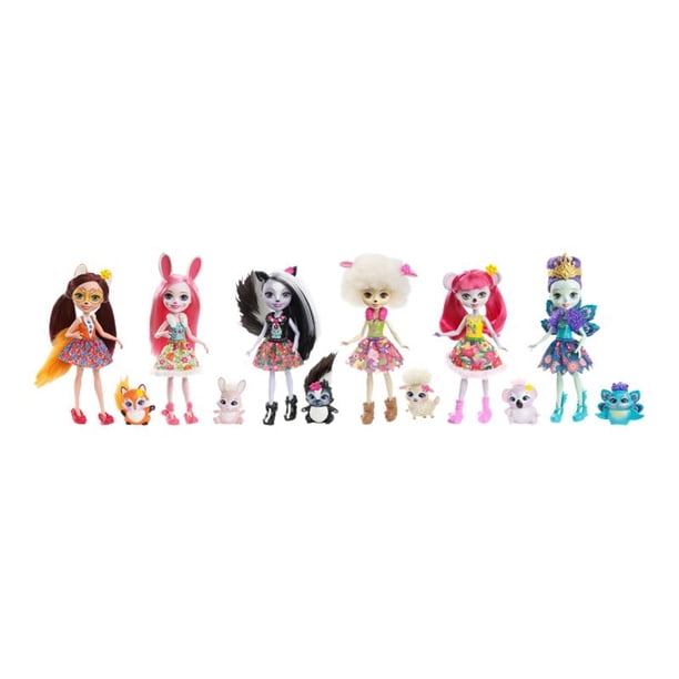 Enchantimals - Dolls with Animal Friends - 6 in - assorted design ...
