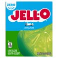 Jell-O Lime Artificially Flavored Zero Sugar Low Calorie Gelatin ...