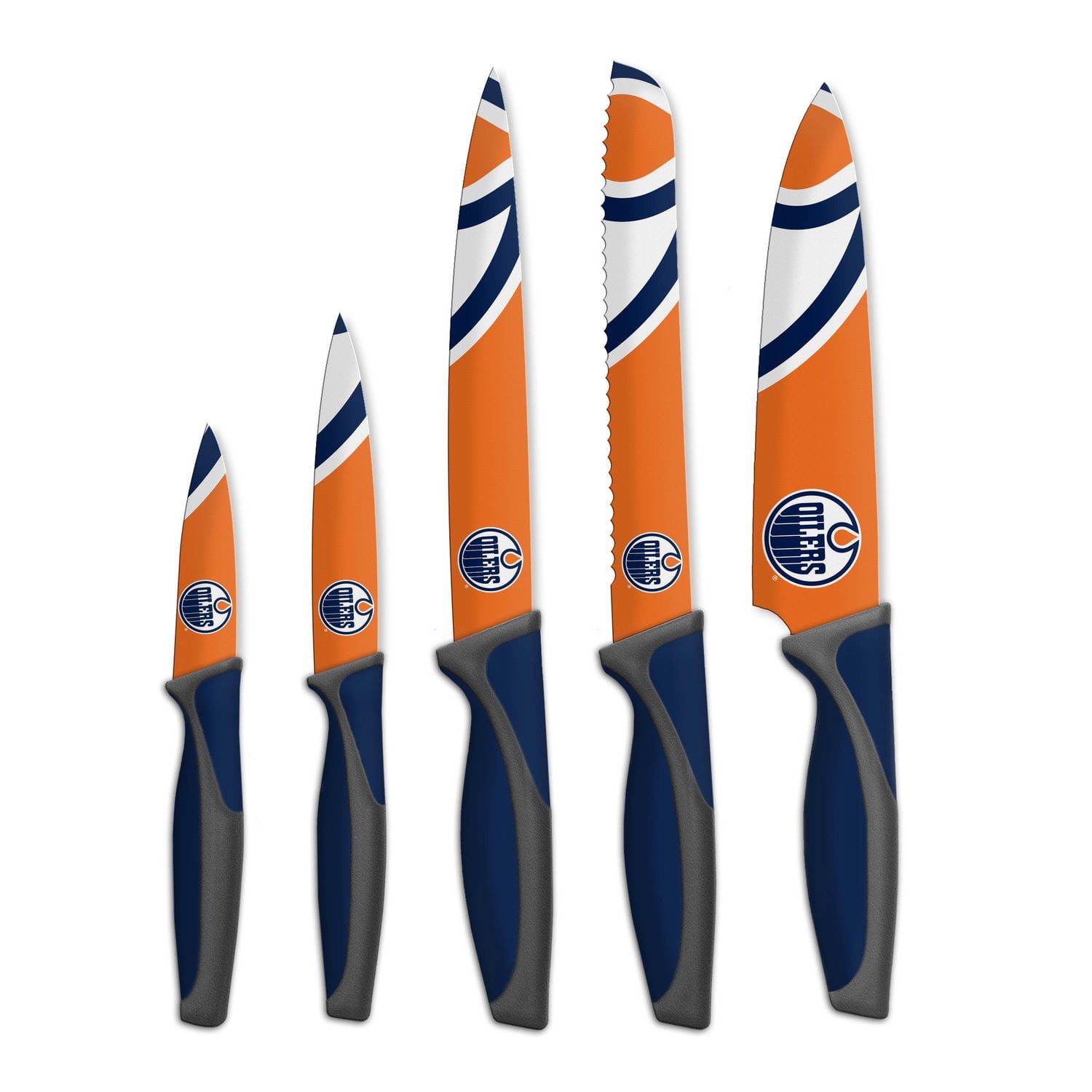 Click here for The Sports Vault Kitchen Knives Edmonton Oilers On... prices
