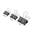 Binder Clips Paper Clamp Assorted 300 Count Mixed Size with Box for ...