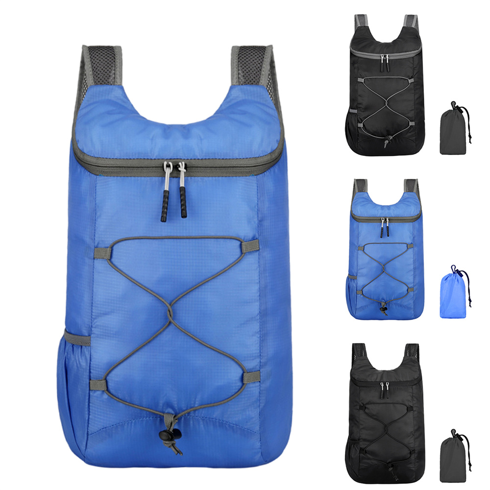 Waterproof Folding Backpack for Men Women Ultralight Camping Backpack ...