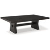Ashley Furniture Modern Round Wood Cabalynn Coffee Table, Light Brown ...
