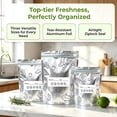 Aluminum Foil Antibacterial Sealing Bag, Reusable Aluminum Foil ...