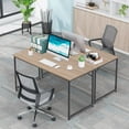 PayLessHere 39 inch Computer Desk,Sturdy Laptop Table for Home Office ...