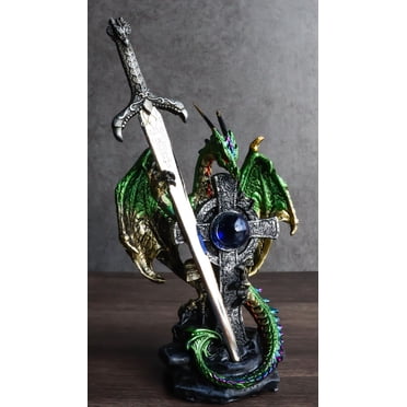 Design Toscano Dragon of Murdock Manor Gothic Iron Bell - Walmart.com