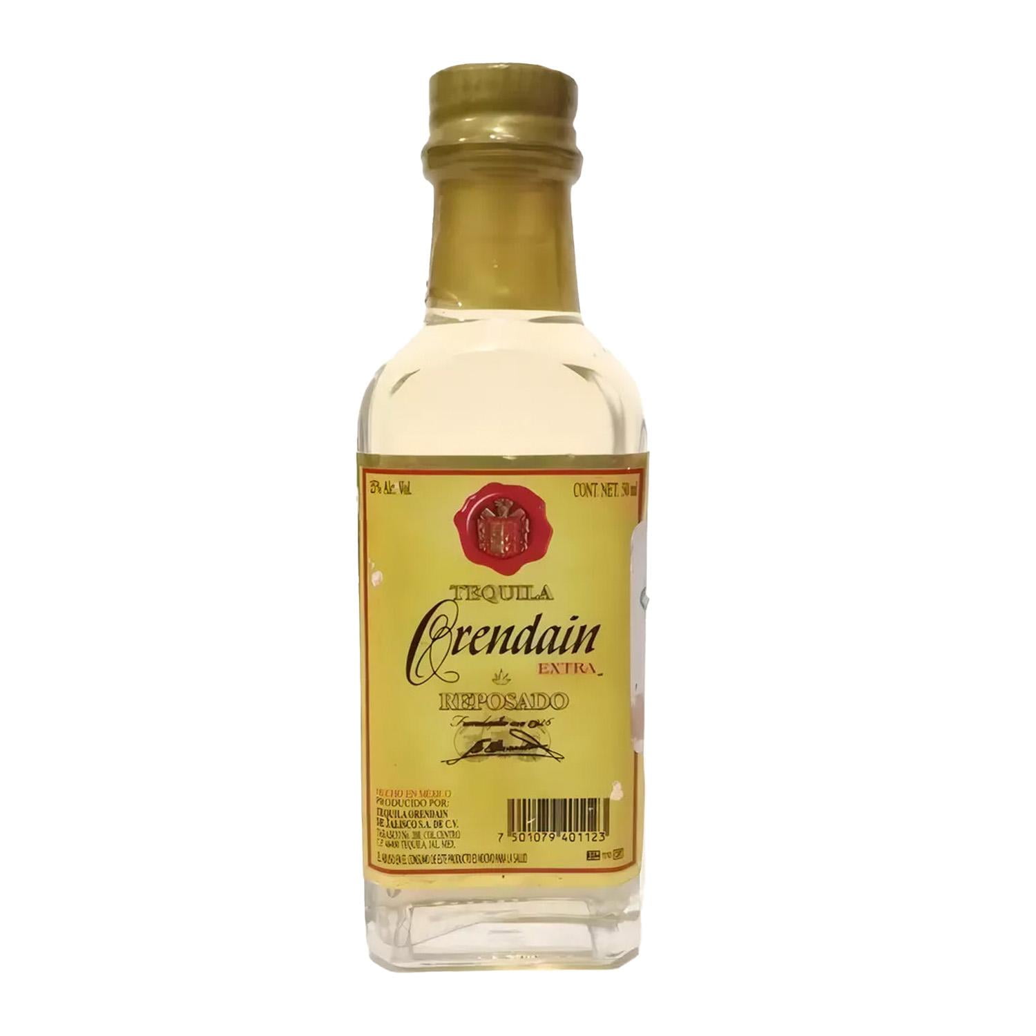 Pack de 12 Tequila Orendain Extra Reposado 50 ml | Walmart en línea