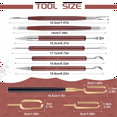 7 Pcs Pottery Clay Sculpting Tools Set Dual Ended Stainless Steel ...