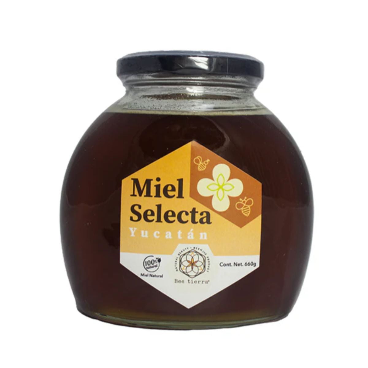 Miel Selecta Yucatán Bee Tierra 660g | Bodega Aurrera en línea