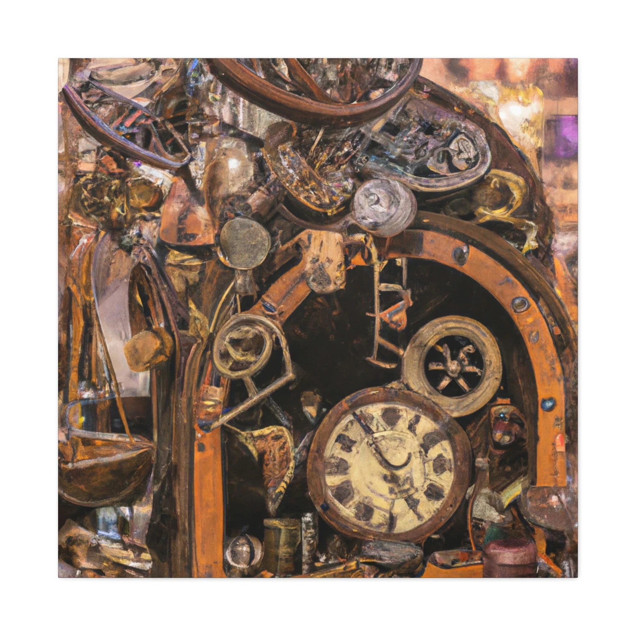 Industrial Clockwork Arcane - Canvas - Walmart.com