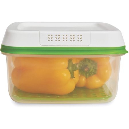 CPDD FreshWorks Produce Saver Food Storage Container, Large Square, 11. ...