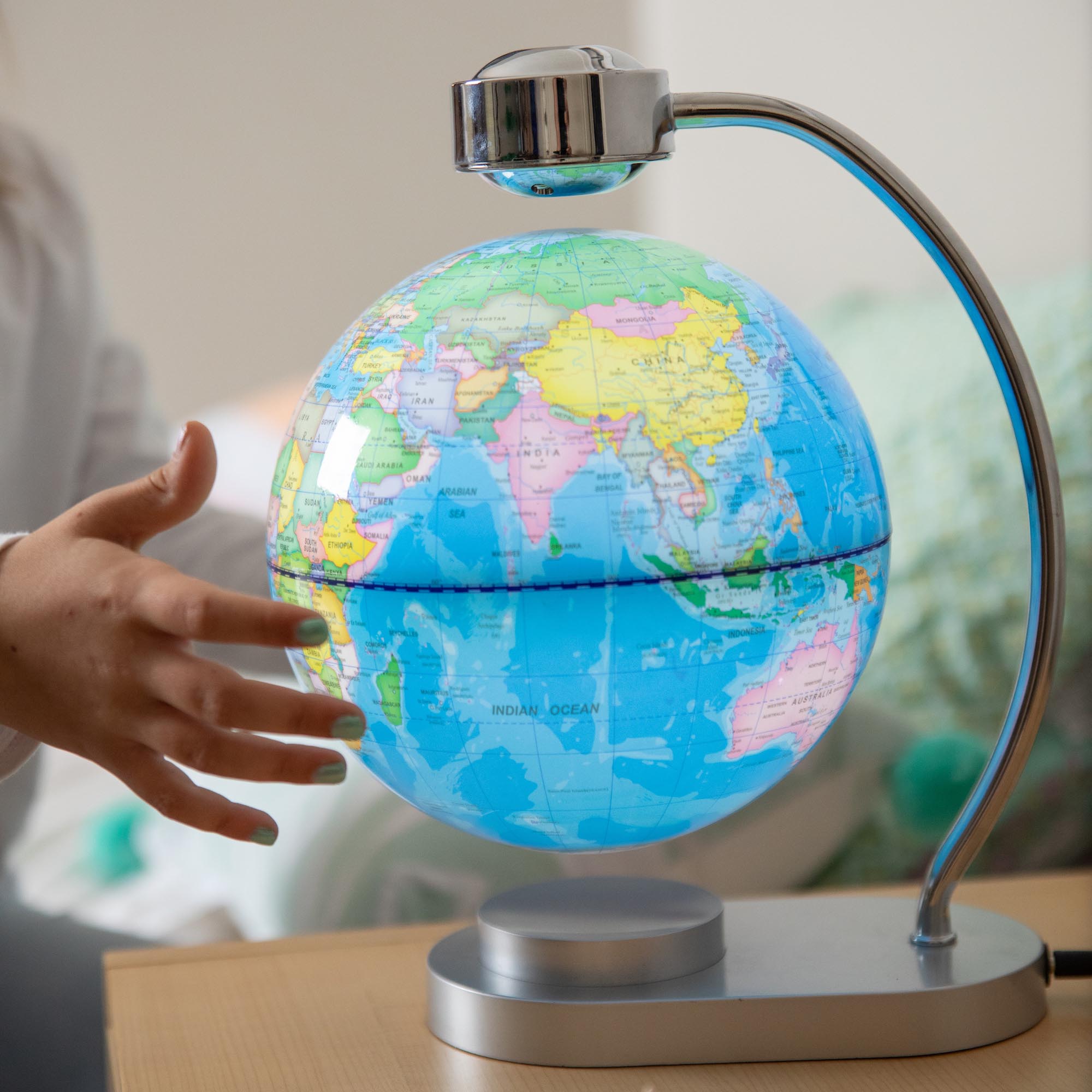 Personalized Levitating Globe