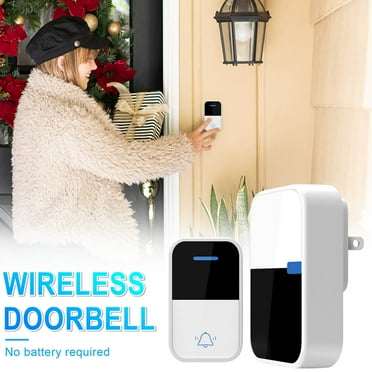 Doorbell Wireless Doorbell Classroom Doorbell IP66 Waterproof 115dB ...