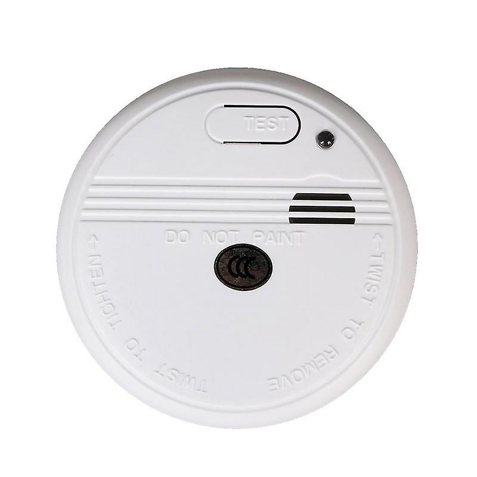 Detector de humo Detector de humo mejorado con batería, alarma contra ...