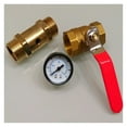 Pressure Gauge Meter Control Valve End Water Test Equipments Fire ...