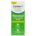 Canker-X Rincinol Oral Rinse Mouthwash, Quick Pain Relief from Canker ...