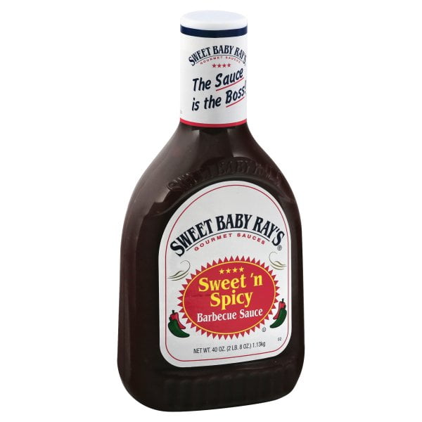 Sweet Baby Ray's Sweet 'n Spicy Barbecue Sauce, 40 Oz - Walmart.com ...