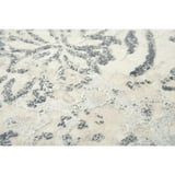 Alora Decor Glamour 5'3"x7'6" Vine/Scroll Cream/Gray/Rust/Blue Area Rug ...