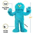 "30"" Hand-Operated Blue Monster Puppet, Full Body Ventriloquist Style ...