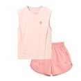 Amidoa Girls Summer Outfit Sets 2 Piece T-Shirt Short Sleeve Skirt Set ...