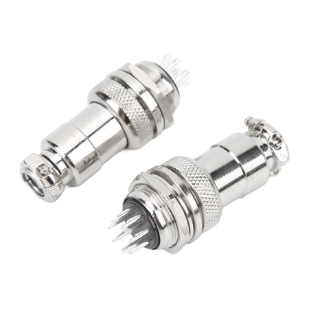 Male Female Aviation Plug Socket, Electrical Silver Plated Copper ...