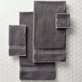 Better Homes & Gardens Signature Soft Solid 4 Piece Bath Towel Set,Grey ...