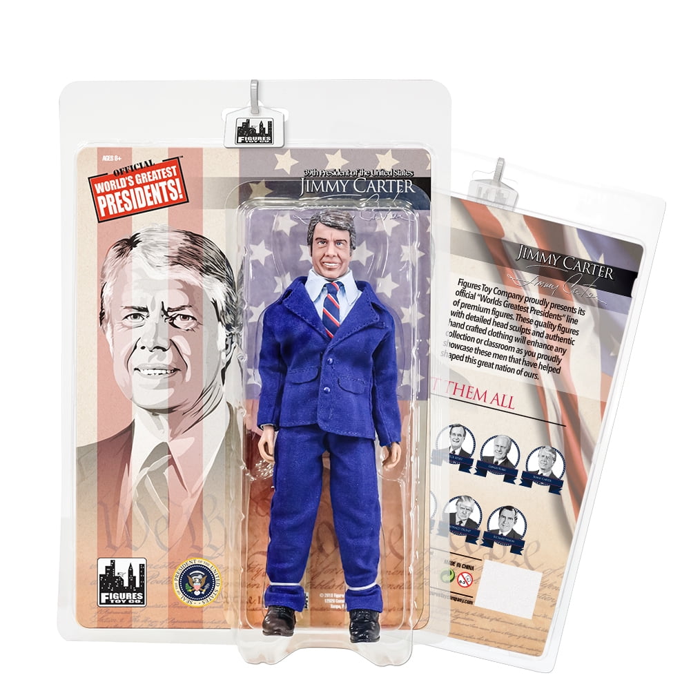 US Presidents 8 Inch Action Figures Series: Jimmy Carter [Blue Suit ...