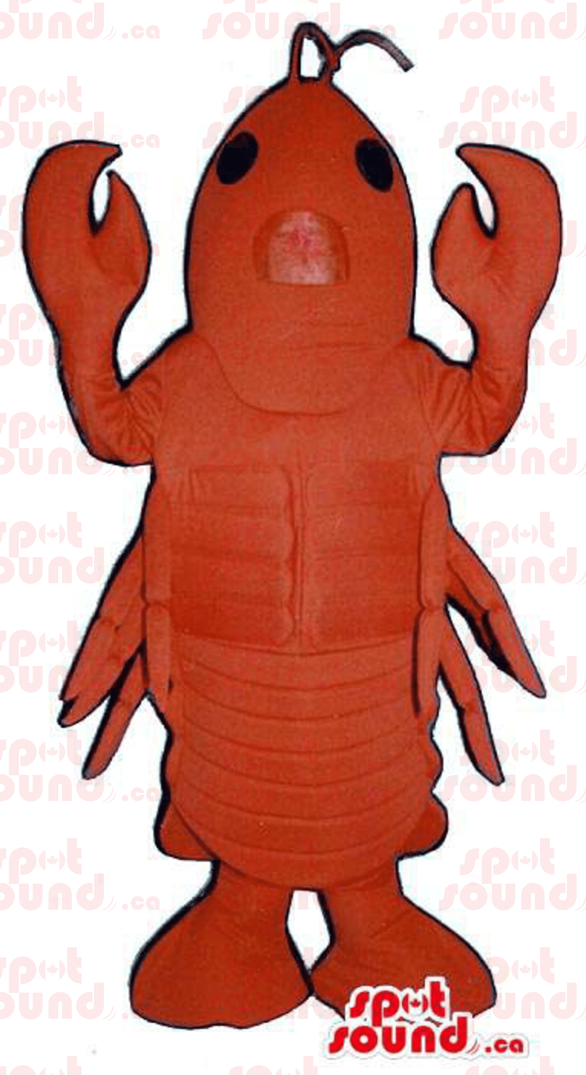 Customised All Red Lobster Sea Animal Plush SPOTSOUND Mascot - Mascots ...