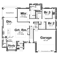 Advanced House Plans: Builder Ready Blueprints | Evans Brook 30197 | 1 ...