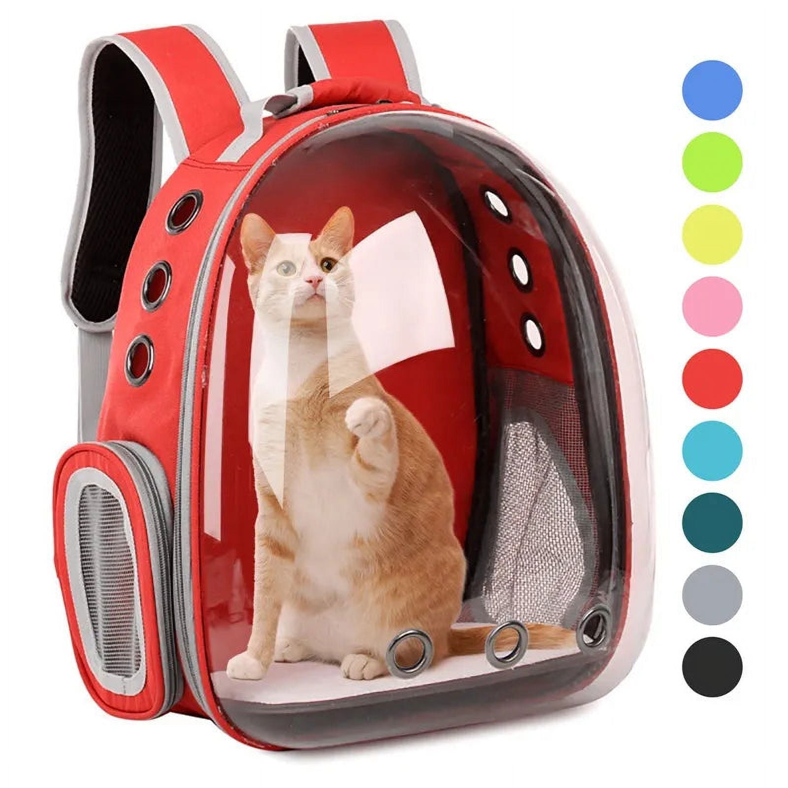 Cat Carrying Bag Space Pet Backpack Breathable Portable Transparent ...