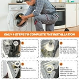 CarBole Washer Suspension Rods DC97-05280W Kit Compatible with Samsung ...