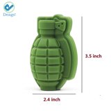 Deago 3D Grenade Ice Cube Mold Maker Silicone Tray Great Bar Party ...