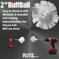 "Flitz 2"" Super Mini Buff Ball with Paste Polish, 1.76 oz" - Walmart.com