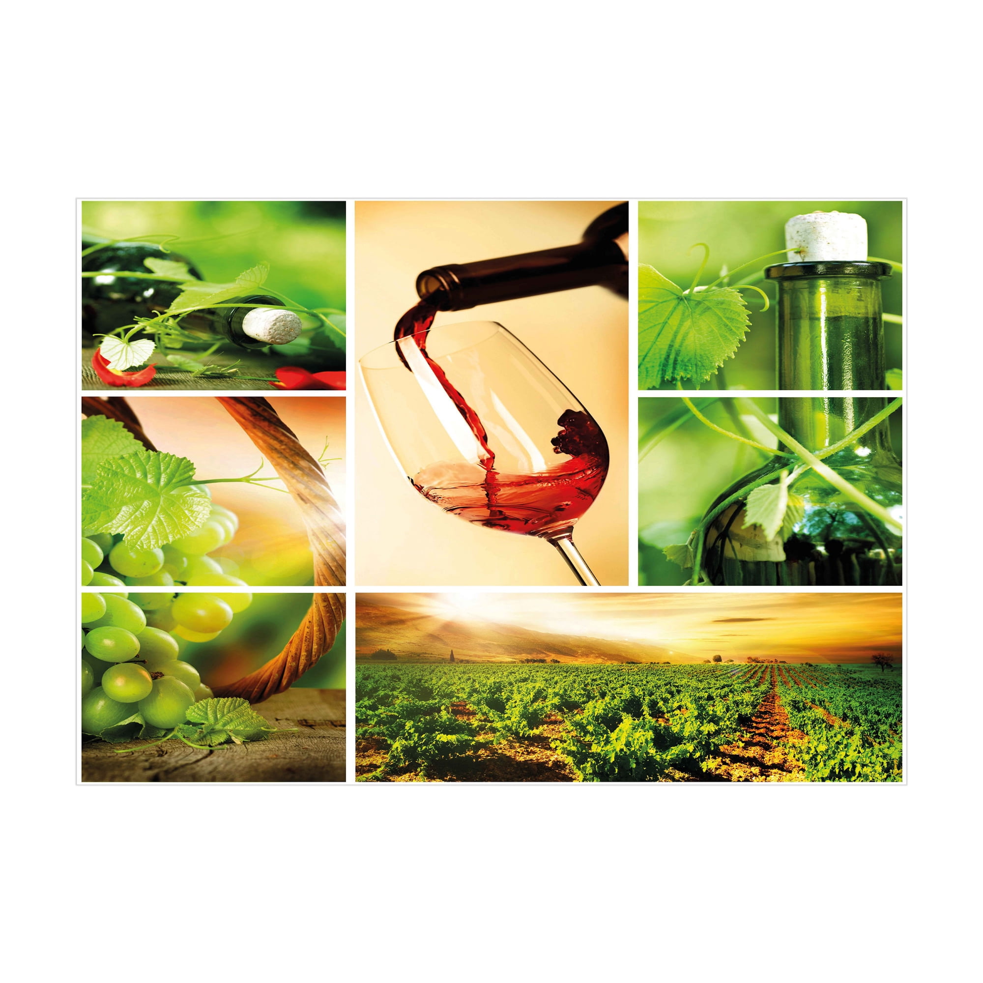 Ambesonne Wine Jigsaw Puzzle, Wine Tasting Grapevine, Heirloom-Quality ...