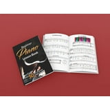 QMG Beginner Piano Book with Color Key Stickers for Kids, 50 Popular ...