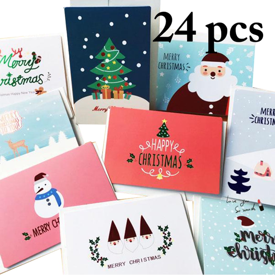 Click here for Nobrand 24pcs Christmas Cards Assorted Patterns Xm... prices