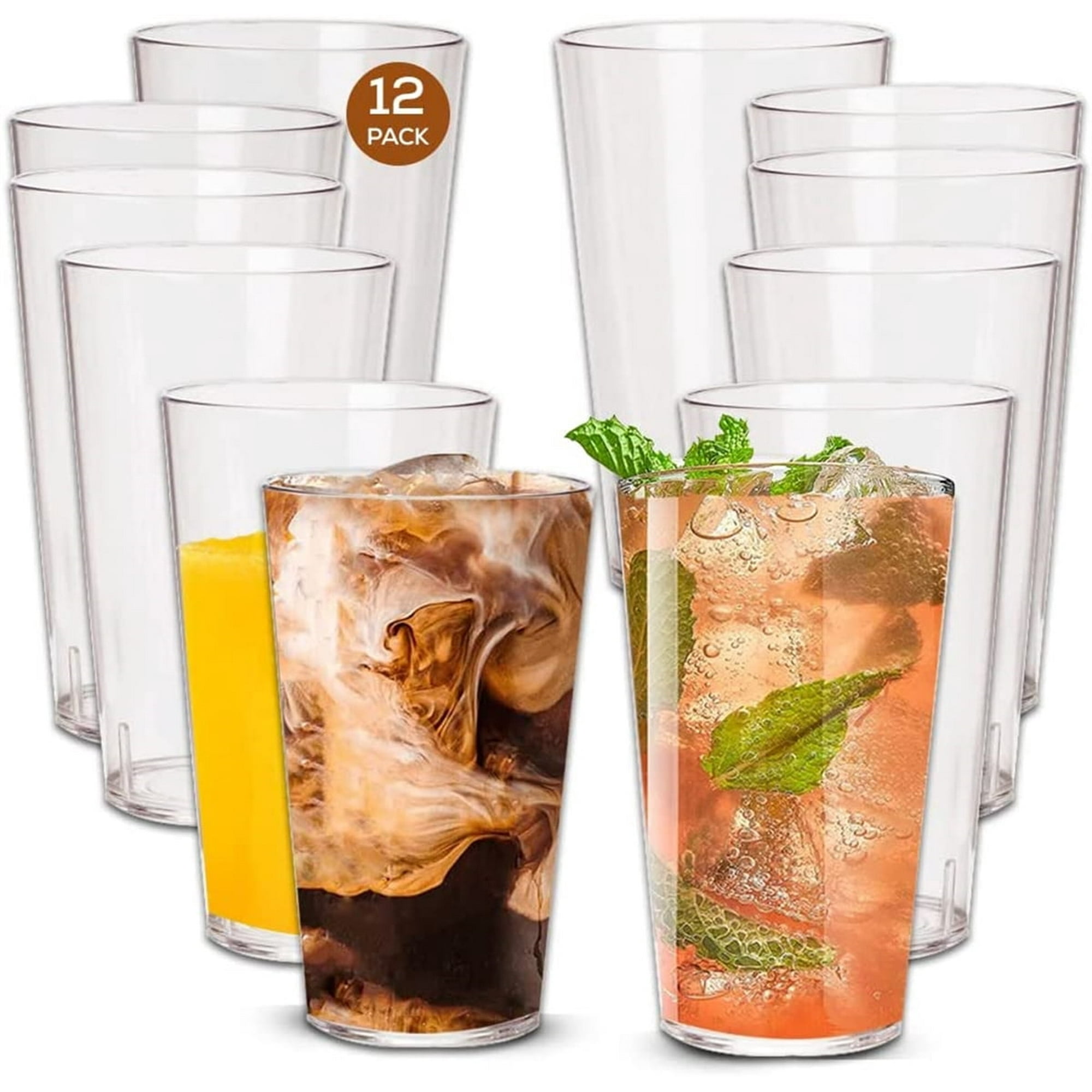 Click here for Shiuelirg Casewin 11 Oz Plastic Clear Cups For Par... prices