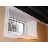 32 X 16 VINYL BASEMENT HOPPER WINDOW - INSULATED - Walmart.com