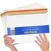 White Rigid Mailers 14 7/8 x 11 7/8 Inches. Pack of 200 Photo Mailer ...
