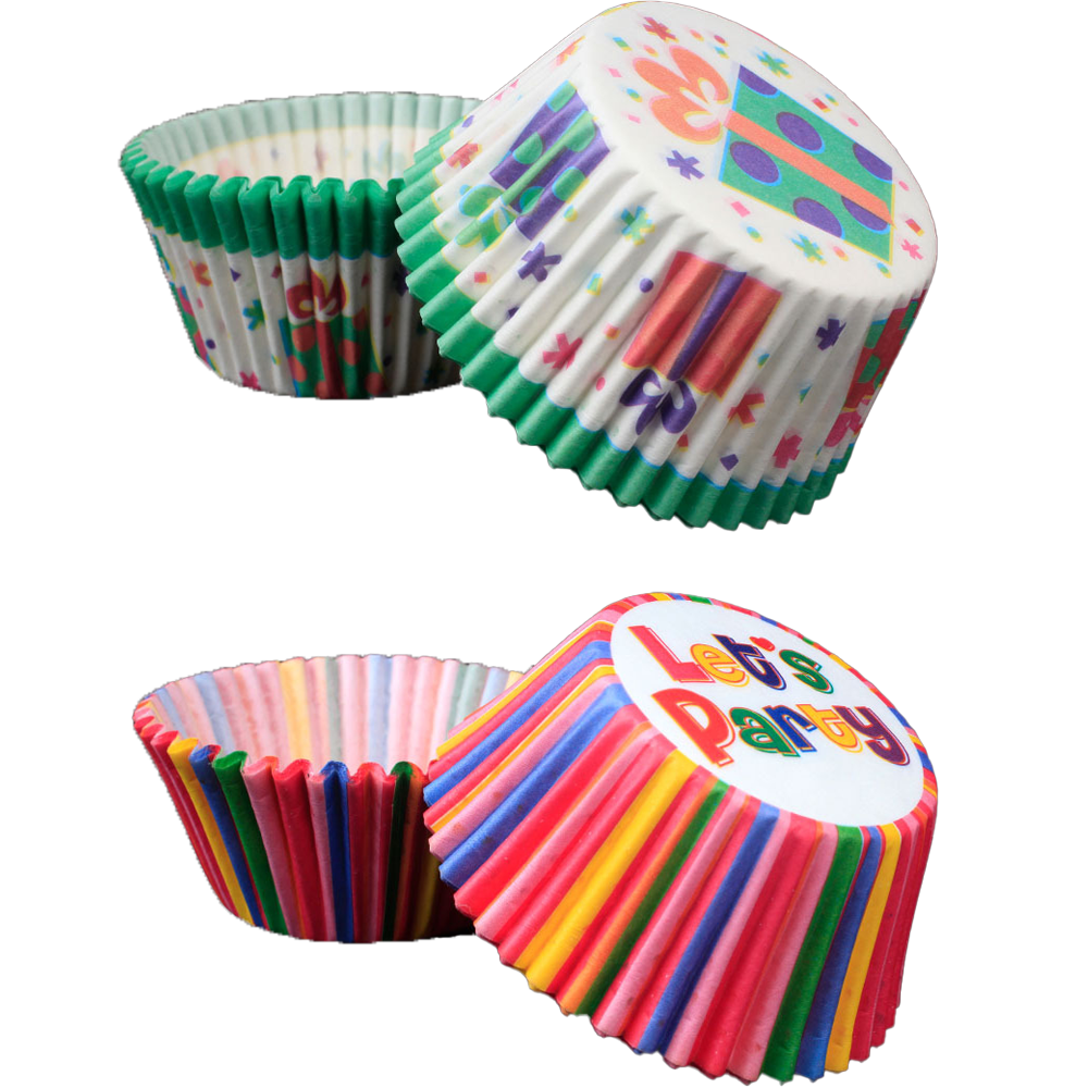 Forros para cupcakes, vasos de papel resistente a la grasa para hornear ...