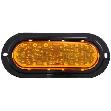 Truck-Lite 60275Y 60 Series Turn Signal Light Led, Yellow Oval Lens, 26 ...