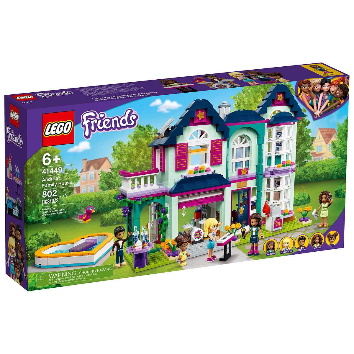 Click here for Lego Friends Andreas Family House  41449 prices