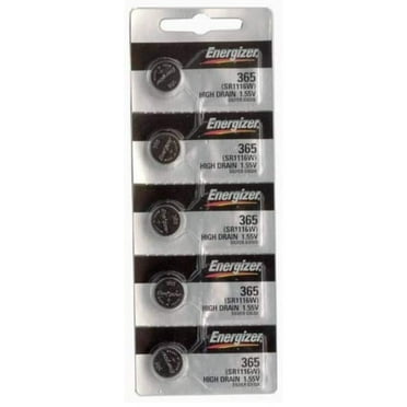 Energizer 393/309 - SR754 Silver Oxide Button Battery 1.55V 5 Pack ...
