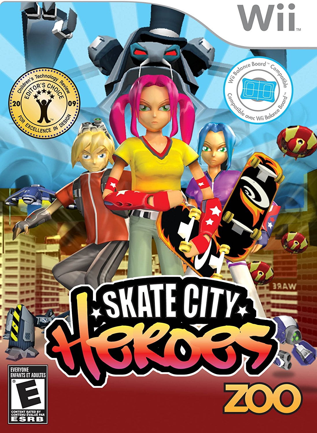 Skate City Heroes - Nintendo Wii - Walmart.com