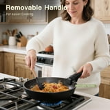 Free Shipping! Astercook 20-Piece Nonstick Cookware Set with Detachable ...