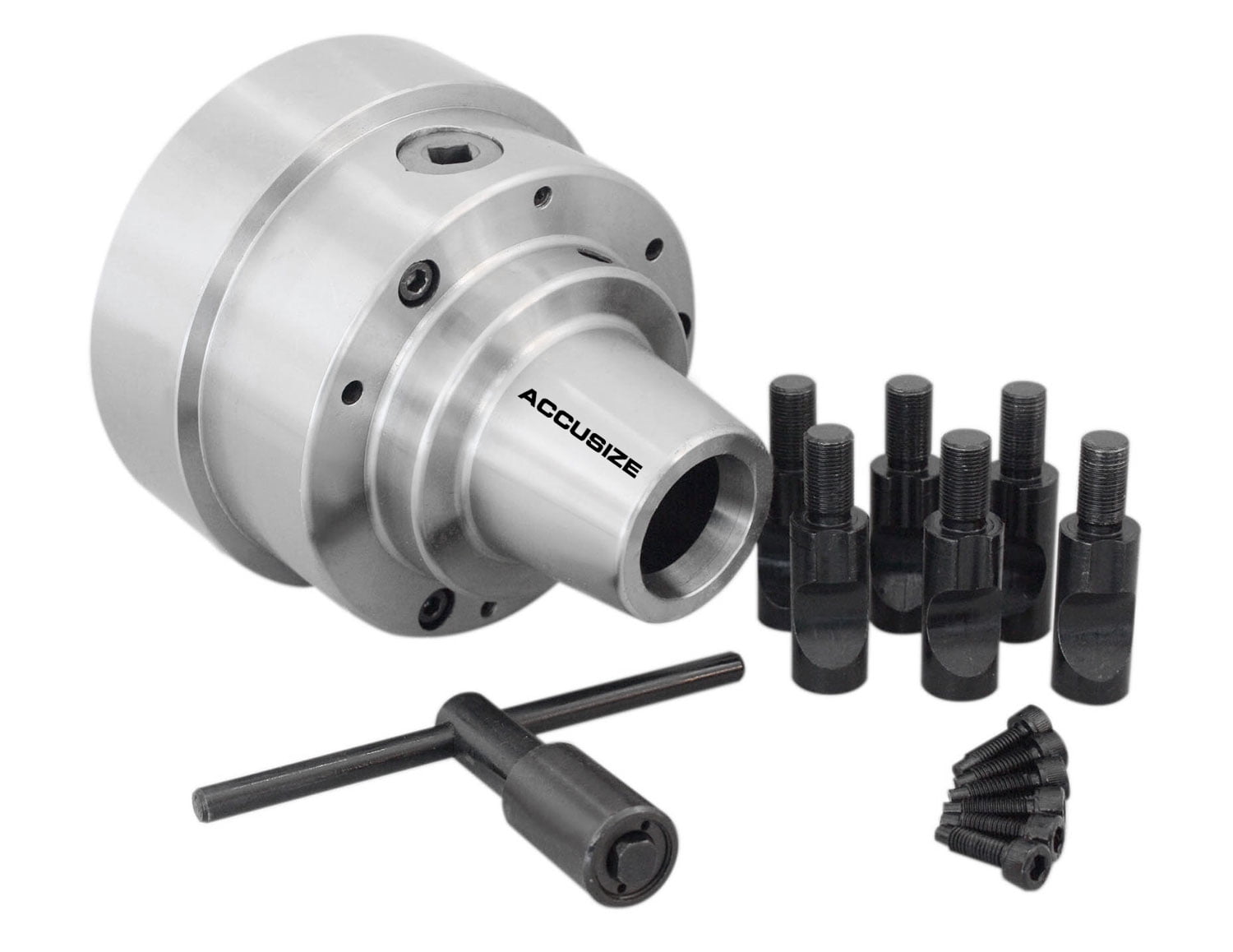 Accusize - 5C 5" Collet Chuck with Integral D1-5 Camlock Mounting, 3/4 ...