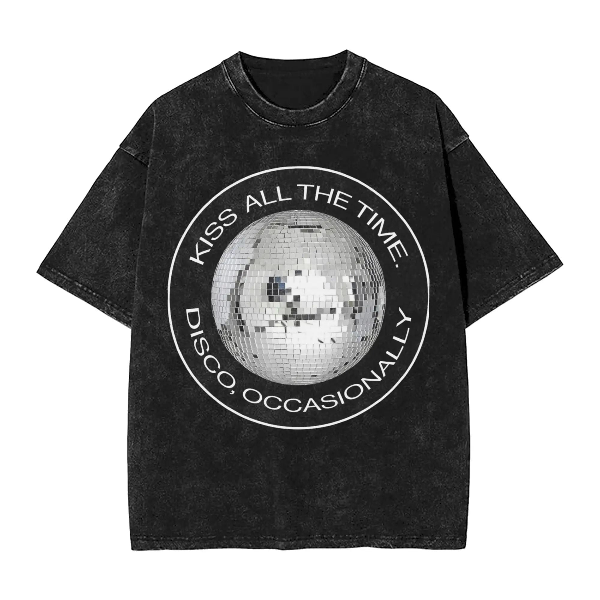 Click here for Dingcai Kiss All The Time Disco Occasionally T Shi... prices