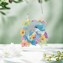 Flower Monkey Diamond Art Painting Kit Hanging - Walmart.com