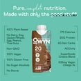 OWYN Plant Protein Shake, Dark Chocolate, 20g Protein, 11.15 fl oz, Vegan - Walmart.com