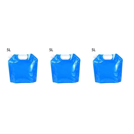 Wweixi 5L/10L Outdoor Water Bags Foldable portable Drinking Camp Cooking Picnic BBQ Water ...