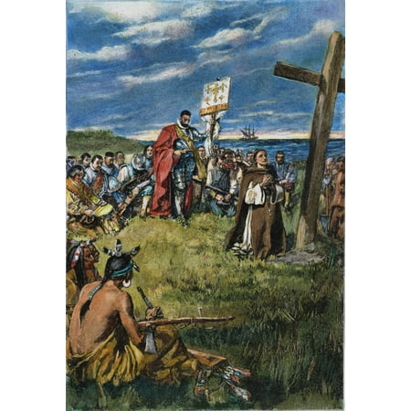 Jacques Cartier /N(1491-1557). French Sailor And Explorer. Cartier ...